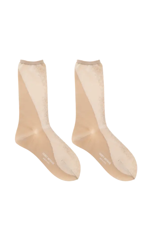 Issey Miyake Socks With Logo