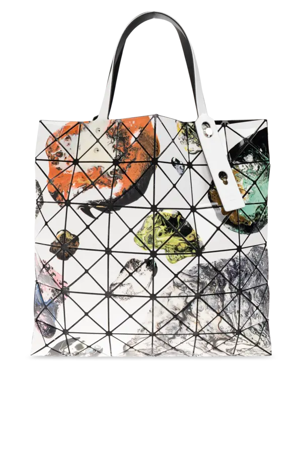Issey Miyake Tote Bag With Colourful Print