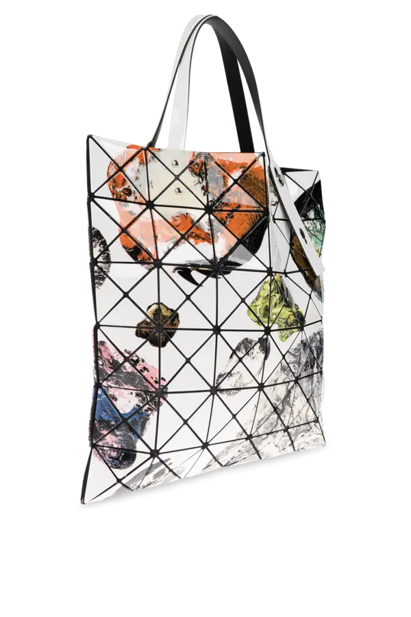 Issey Miyake Tote Bag With Colourful Print