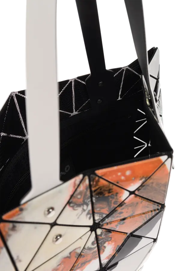 Issey Miyake Tote Bag With Colourful Print