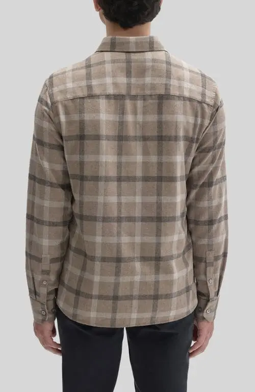 Robert Barakett Liam Plaid Button Down Shirt