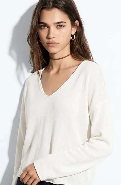 Mango V-neck Sweater
