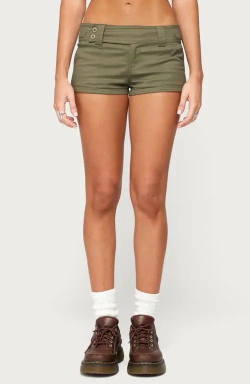EDIKTED Imogen Utility Micro Shorts