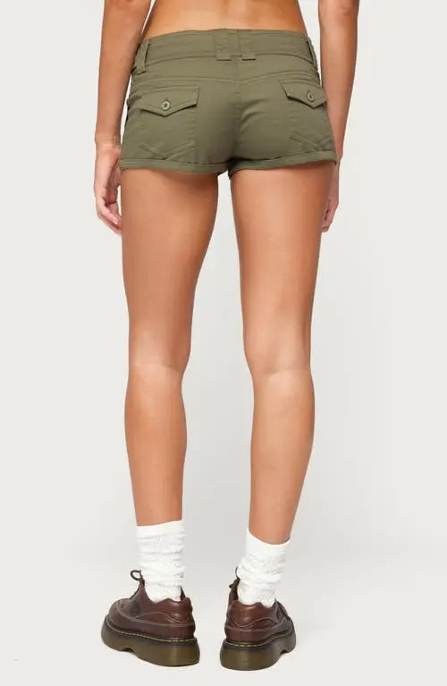 EDIKTED Imogen Utility Micro Shorts