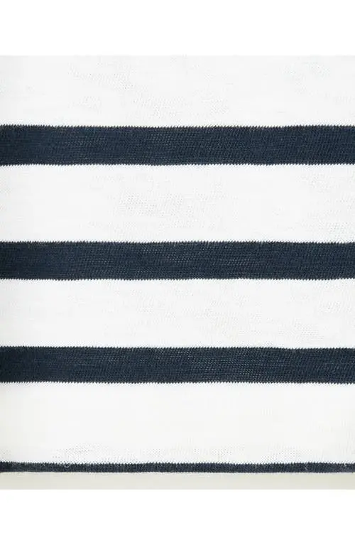 Mango Striped Long Sleeve Cotton T-shirt