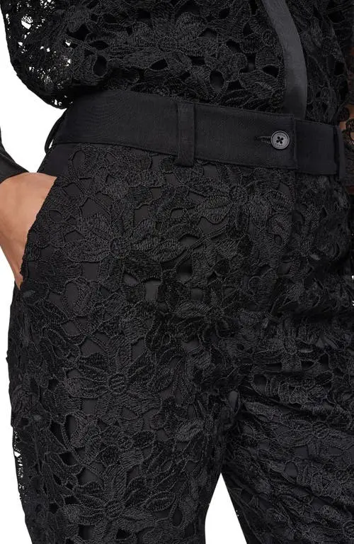 Dkny Floral Lace Pants