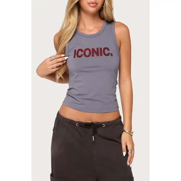 EDIKTED Iconic Rib Tank