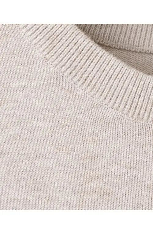 Mango Short Sleeve Sweater
