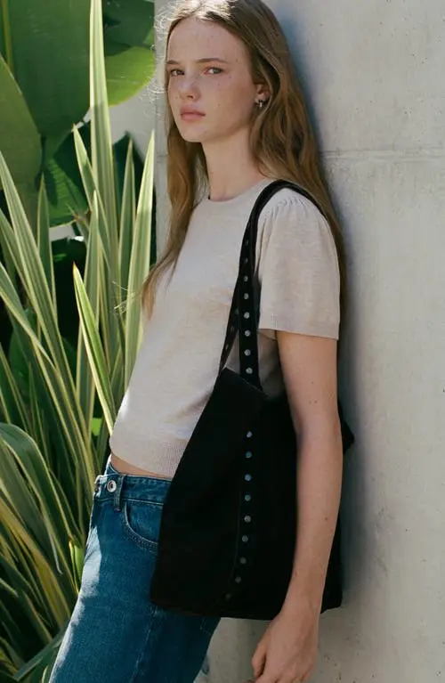 Mango Short Sleeve Sweater
