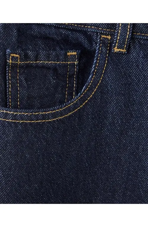 Mango Wide Leg Jeans - Open Blue