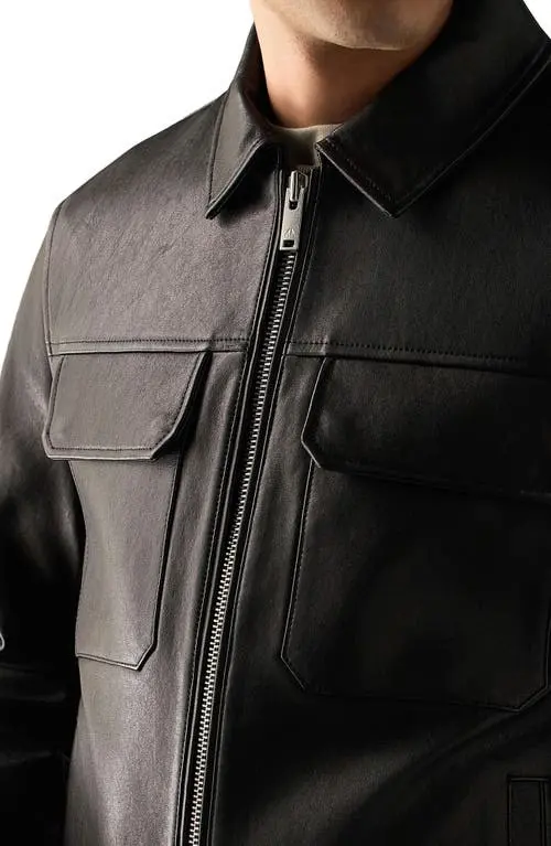 Moose Knuckles Jacques Leather Jacket