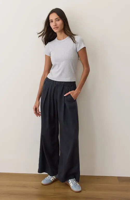 Marine Layer Lexi Ribbed Crewneck T-shirt