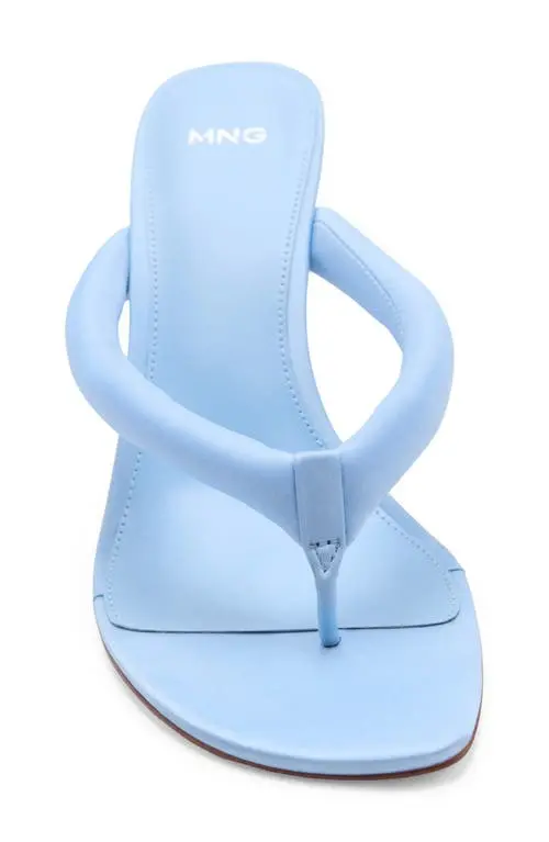 Mango Padded Strap Stiletto Heel Sandal