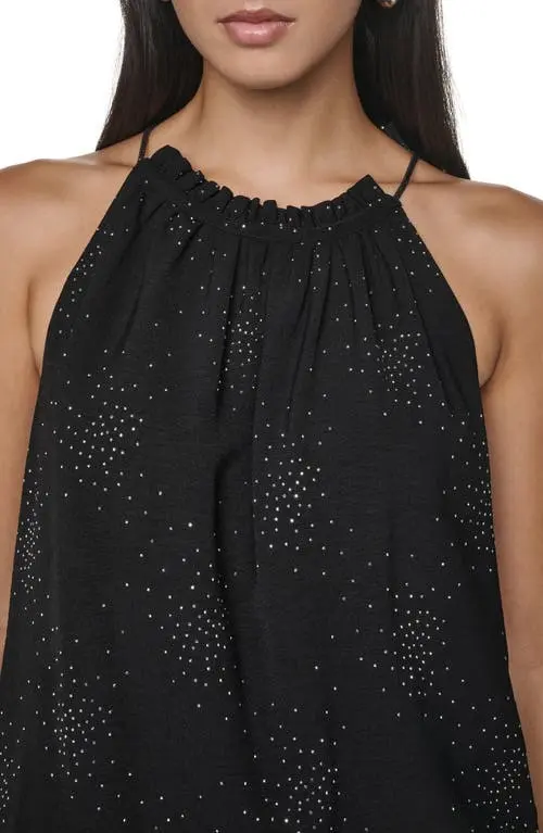 Dkny Firework Embellish Sleeveless Top
