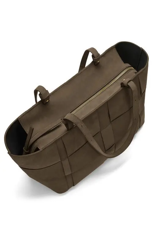 DEMELLIER The Florence Woven Leather Tote