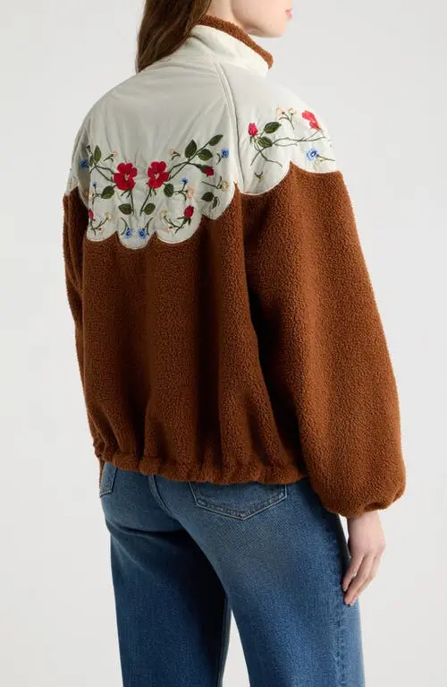 The Great. The Plush Wildflower Pullover