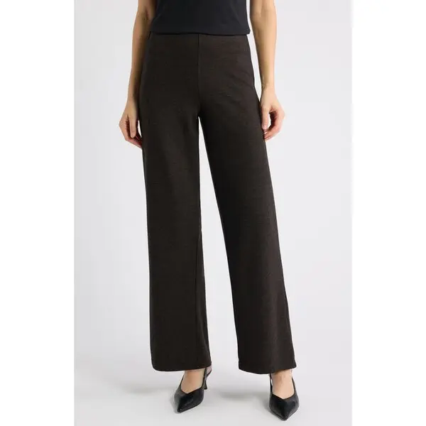 24COLOURS Herringbone Pull-on Pants