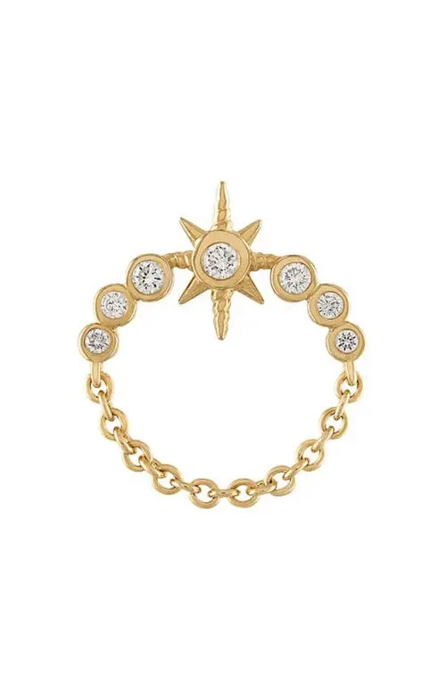 EDEN PRESLEY Orbit Gold Stud Earrings