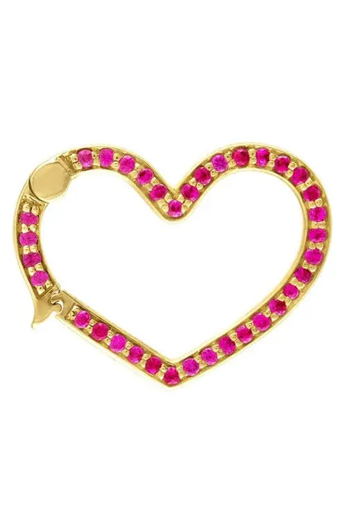 EDEN PRESLEY 14k Gold Heart Lock