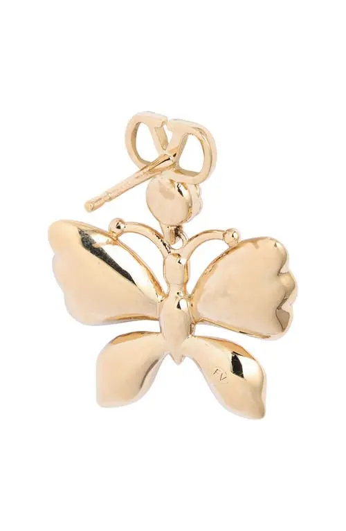 Valentino Garavani Vlogo Butterfly Stud Earrings