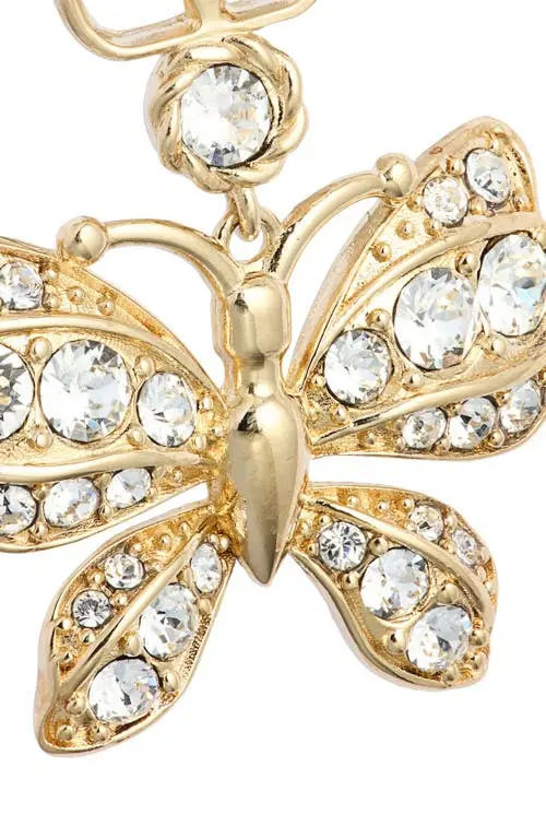 Valentino Garavani Vlogo Butterfly Stud Earrings