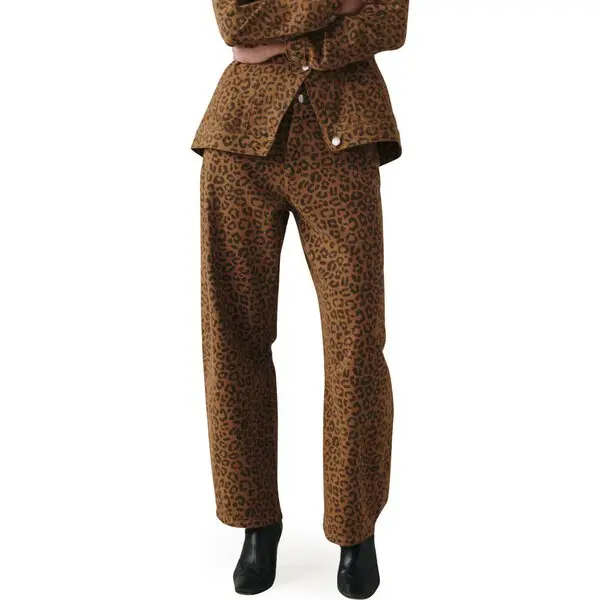Warp + Weft Bna Soft Curve Barrel Twill Pants