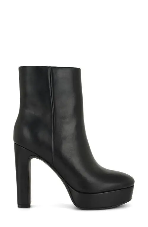 Nine West Danella Faux Leather Platform Bootie