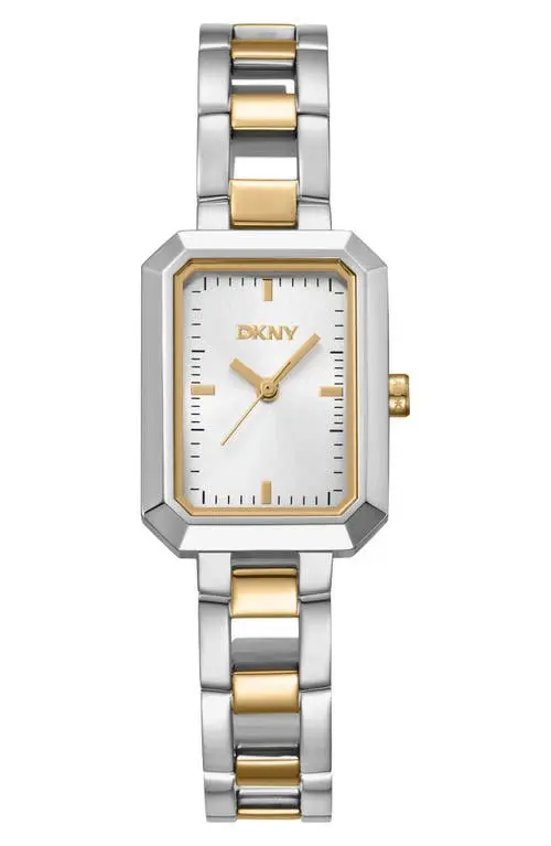 Dkny L009 Two Tone Bracelet Watch