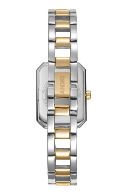 Dkny L009 Two Tone Bracelet Watch