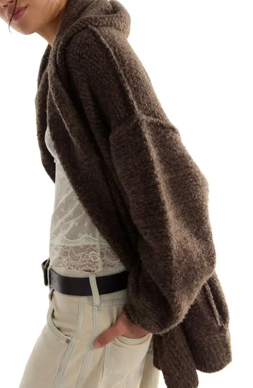 Free People Thistle Hooded Cardigan