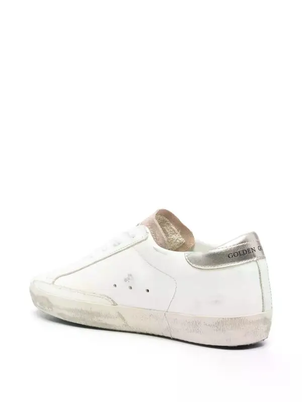 GOLDEN GOOSE Super-star Distressed Sneakers