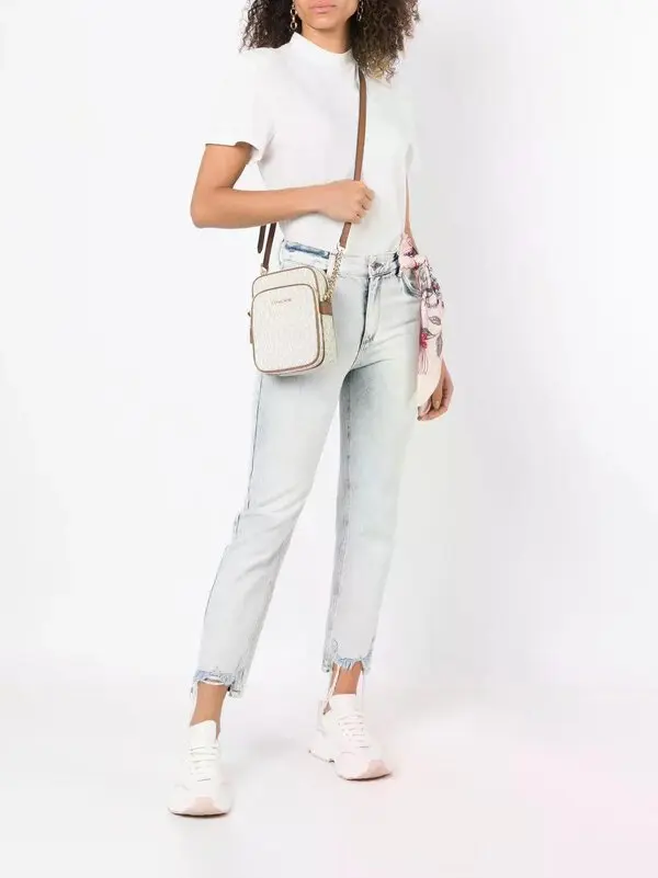 Michael Kors Monogram-pattern Crossbody Bag