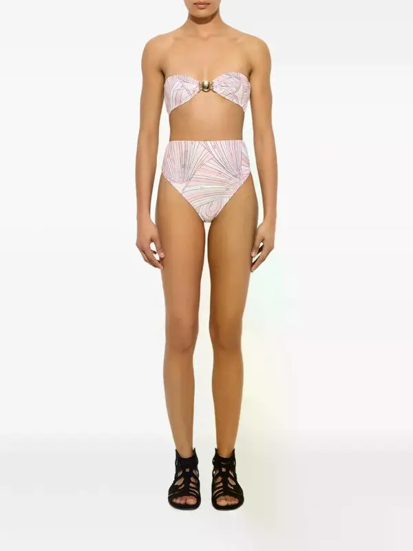 Emilio Pucci Iride-print Bikini Bottoms