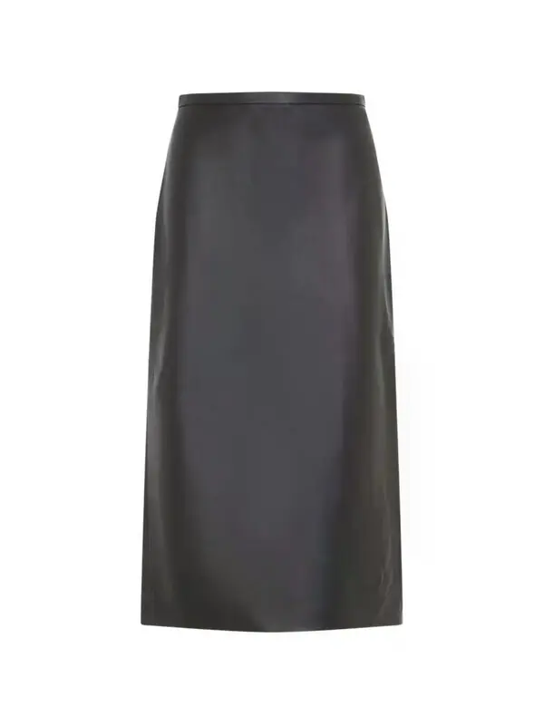Co Leather Midi Pencil Skirt