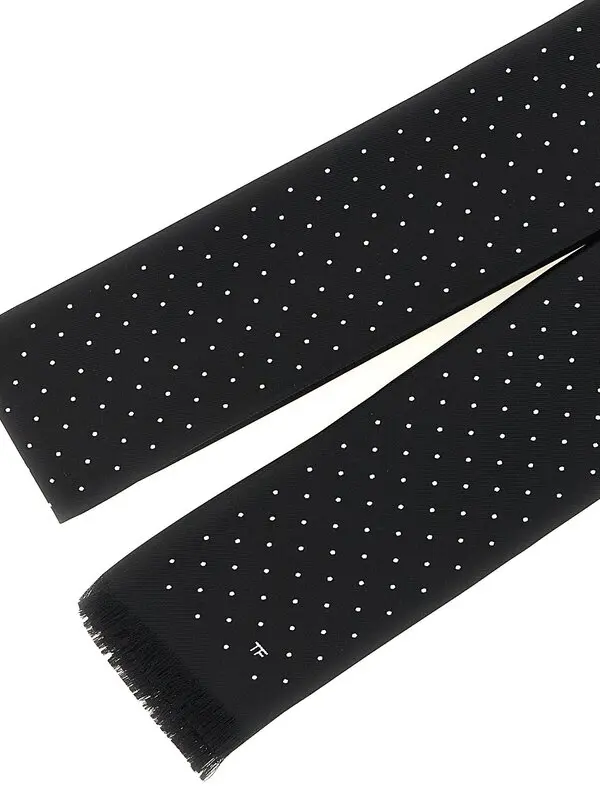 TOM FORD Polka Dot Scarf