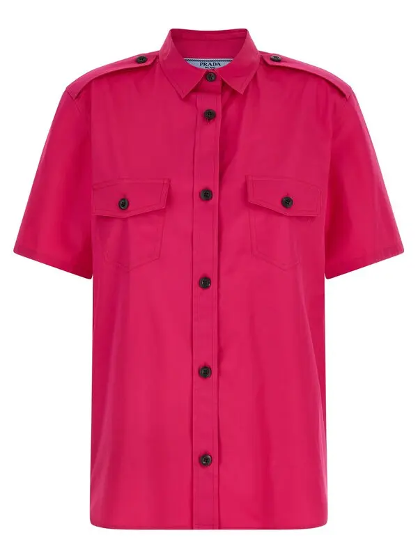 Prada Poplin Shirt - Pink