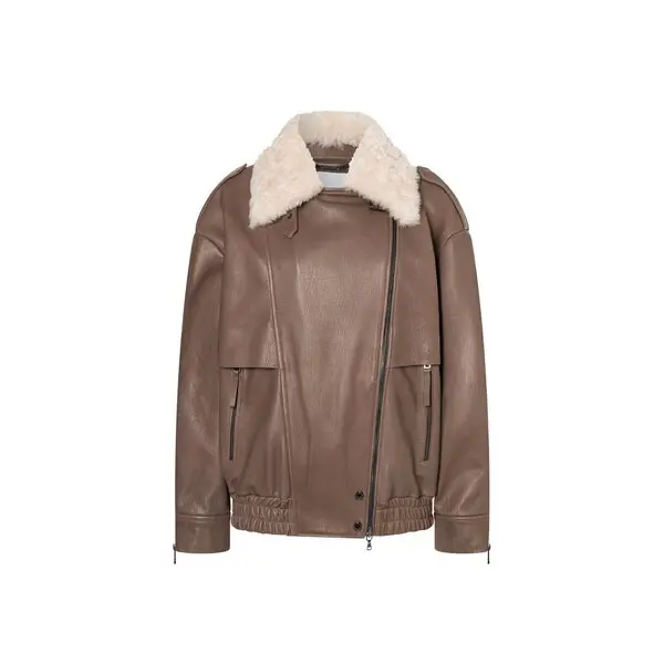 Bogner Leah Biker Jacket - Brown