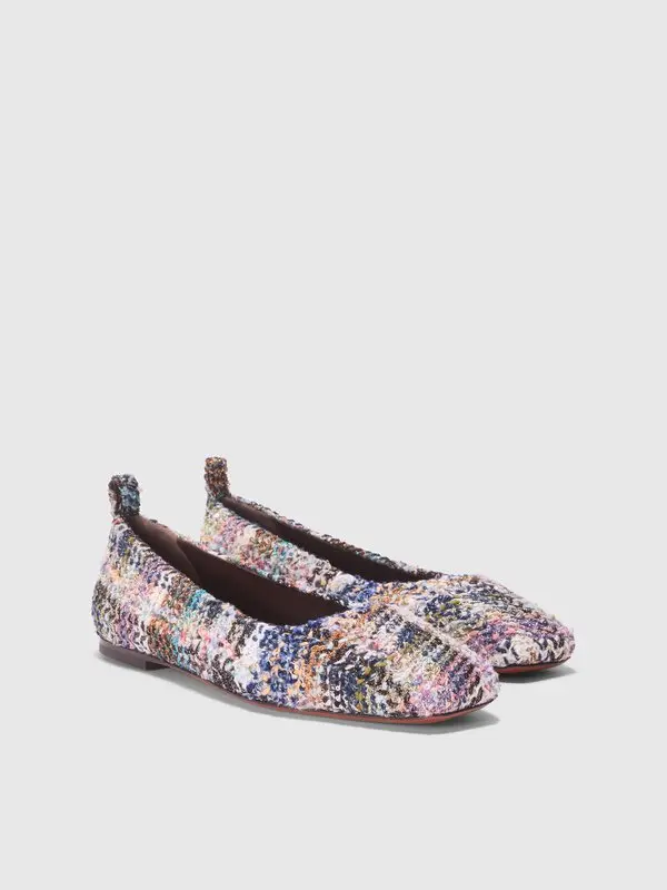 Missoni Knitted Ballet Flats