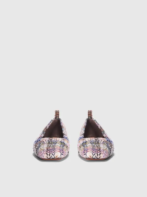 Missoni Knitted Ballet Flats