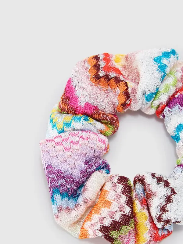 Missoni Viscose Lamé Scrunchie