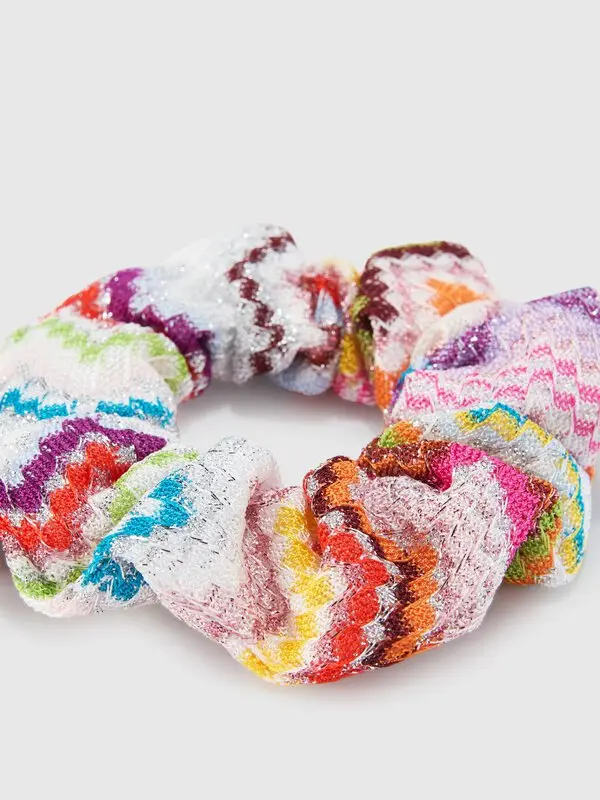 Missoni Viscose Lamé Scrunchie