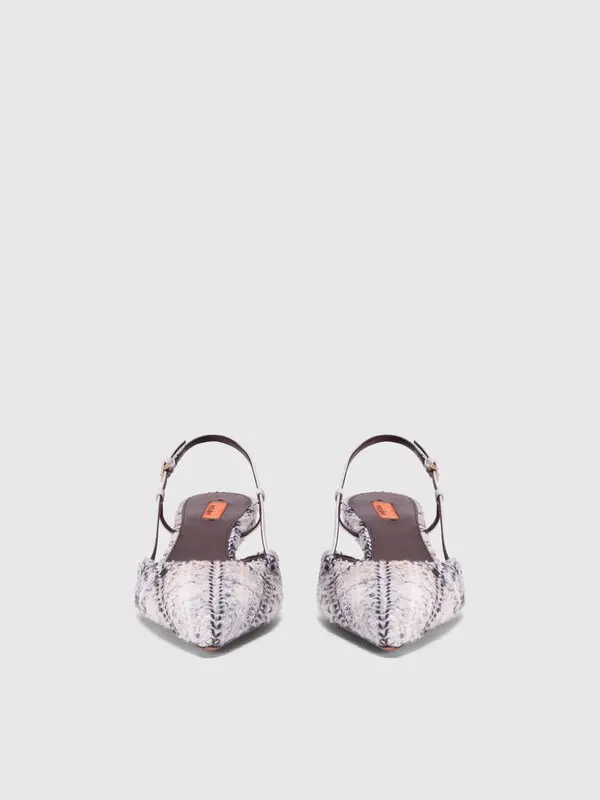 Missoni Low Check Mules