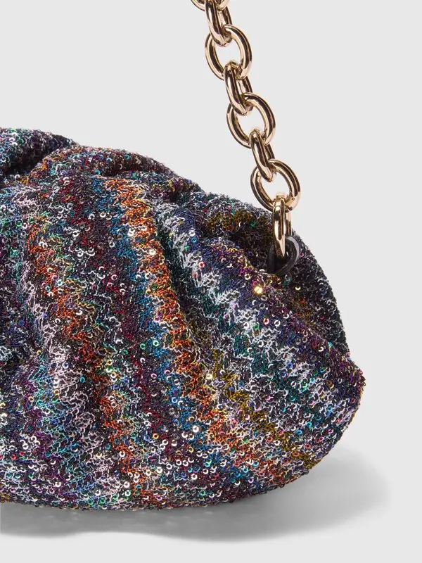 Missoni Pouch With Sequins And Shoulder Strap