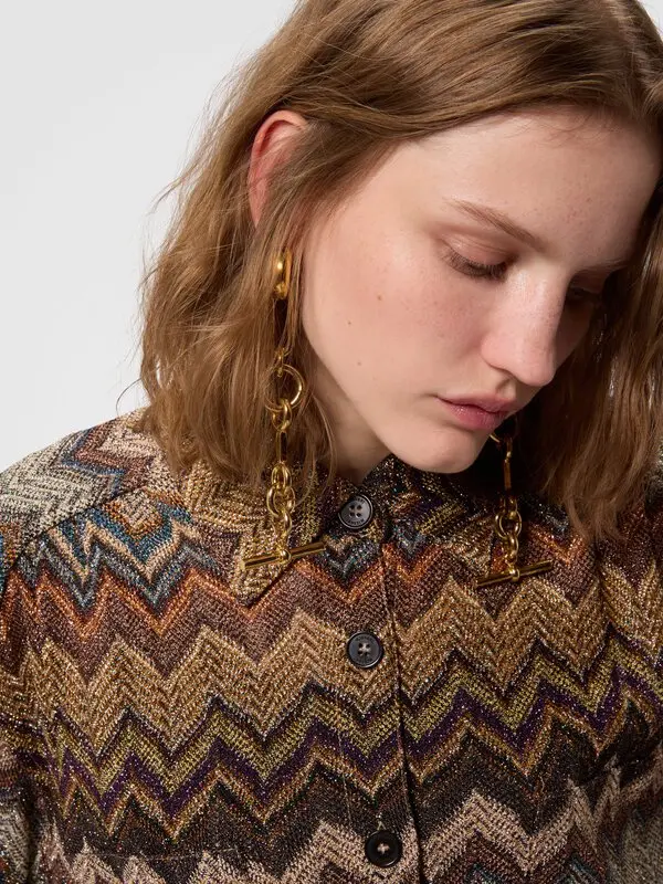 Missoni Regular-fit Shirt With Zig Zag Motif