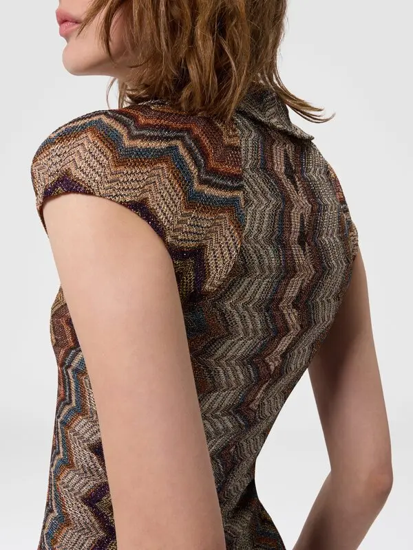Missoni Long Dress With Knotted Neckline