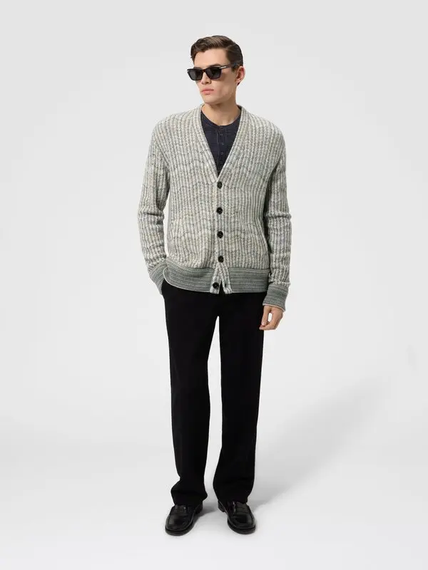 Missoni Cashmere And Viscose Cardigan With Side Pockets
