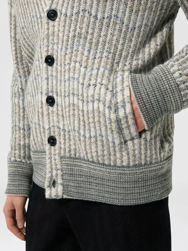 Missoni Cashmere And Viscose Cardigan With Side Pockets