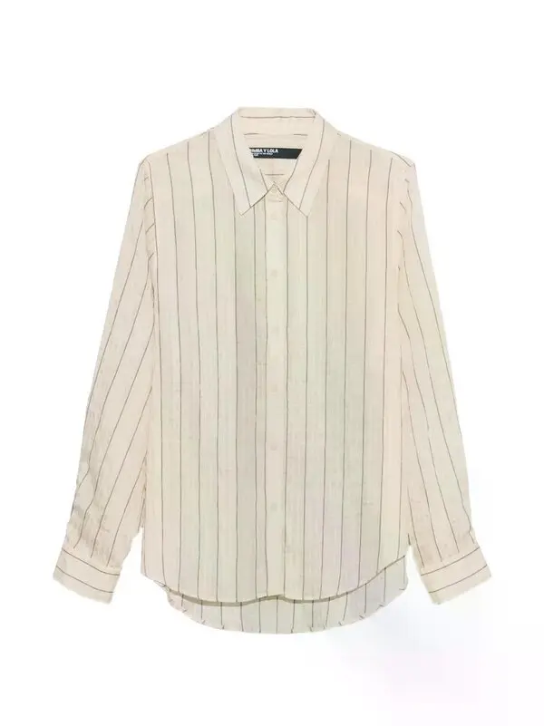 Bimba Y Lola Vanilla Straight-cut Shirt