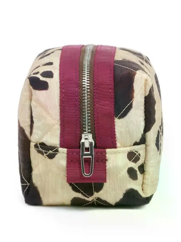 Bimba Y Lola Small Pony Fabric Make-up Case - Neutrals