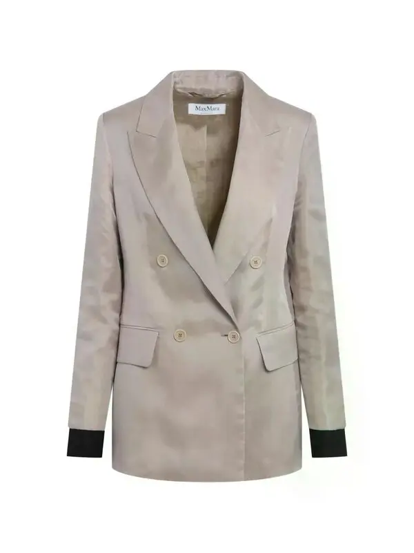 Max Mara Double-breasted Peak-lapel Blazer